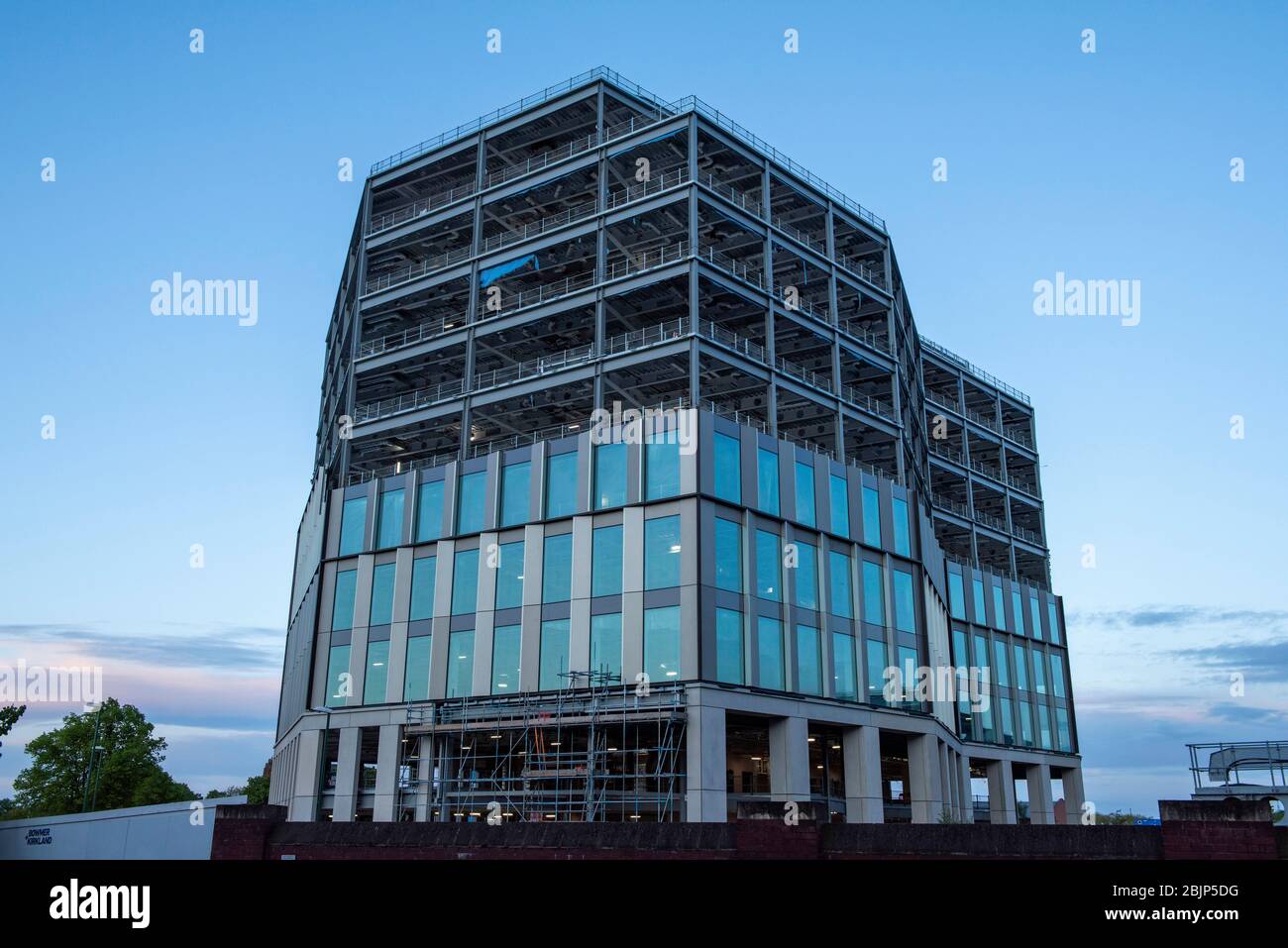 Early morning at the Unity Square Development, Nottingham City South ...