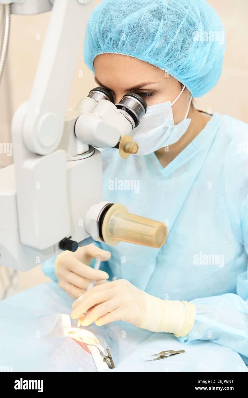 People at hospital background. Blue medical backdrop. Healthcare ...