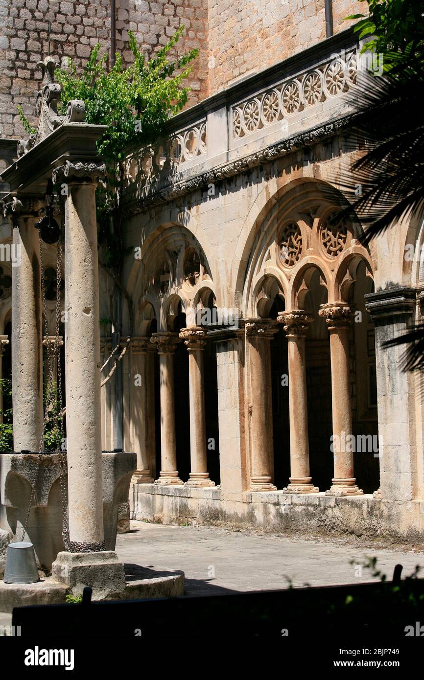 Dominican monastery dubrovnik museum hi-res stock photography and ...