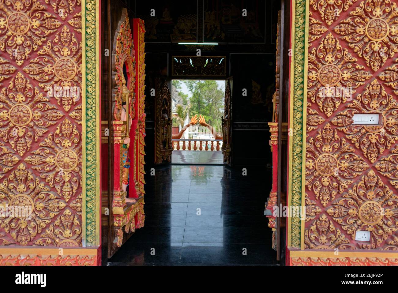 Cambodian Monastery and Cambodia Temple on the territory of the ...