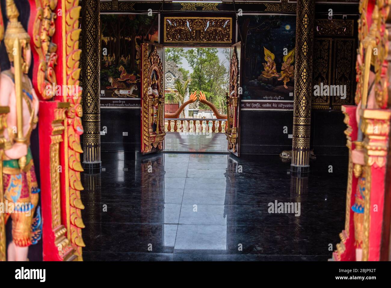 Cambodian Monastery and Cambodia Temple on the territory of the ...