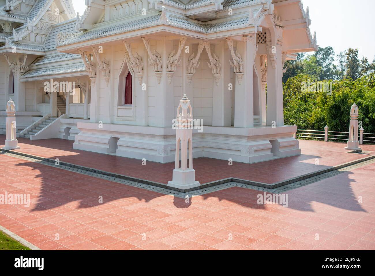 Thailand Buddhist Temple, Lumbini Monastic Zone, Lumbini, Nepal ...