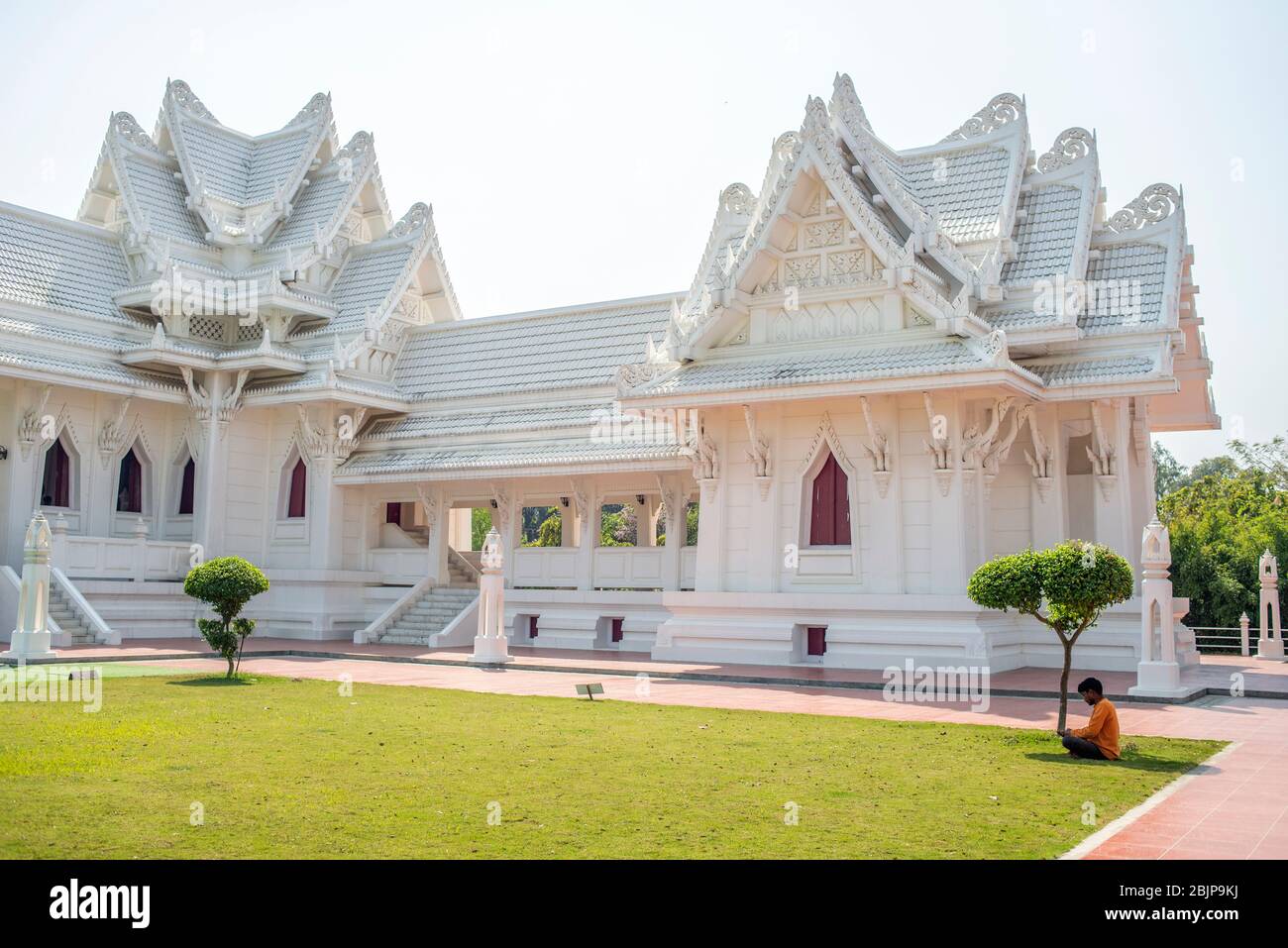Thailand Buddhist Temple, Lumbini Monastic Zone, Lumbini, Nepal ...