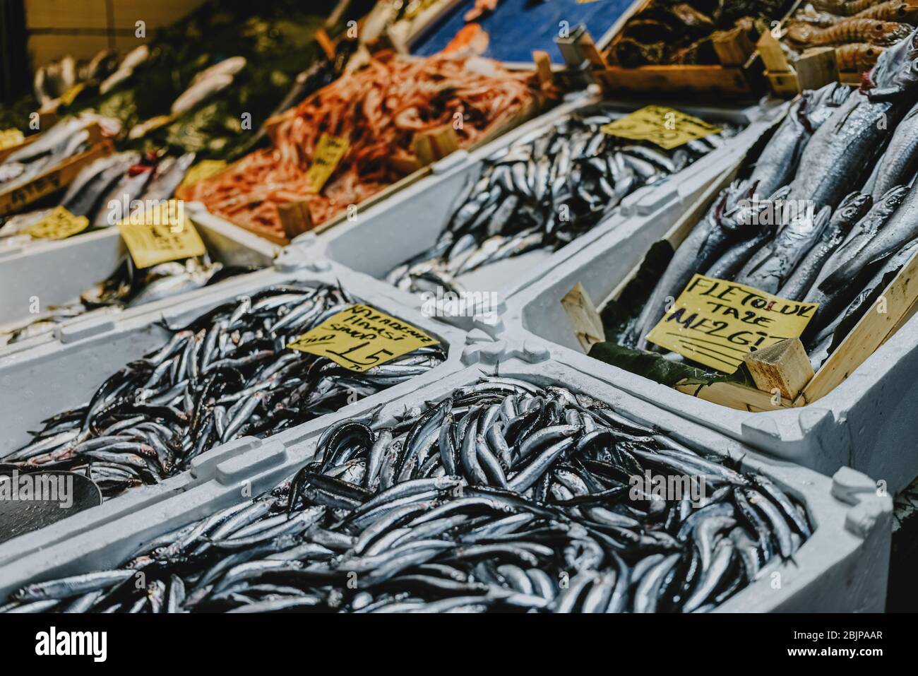 Seafood street food istanbul hi-res stock photography and images - Alamy