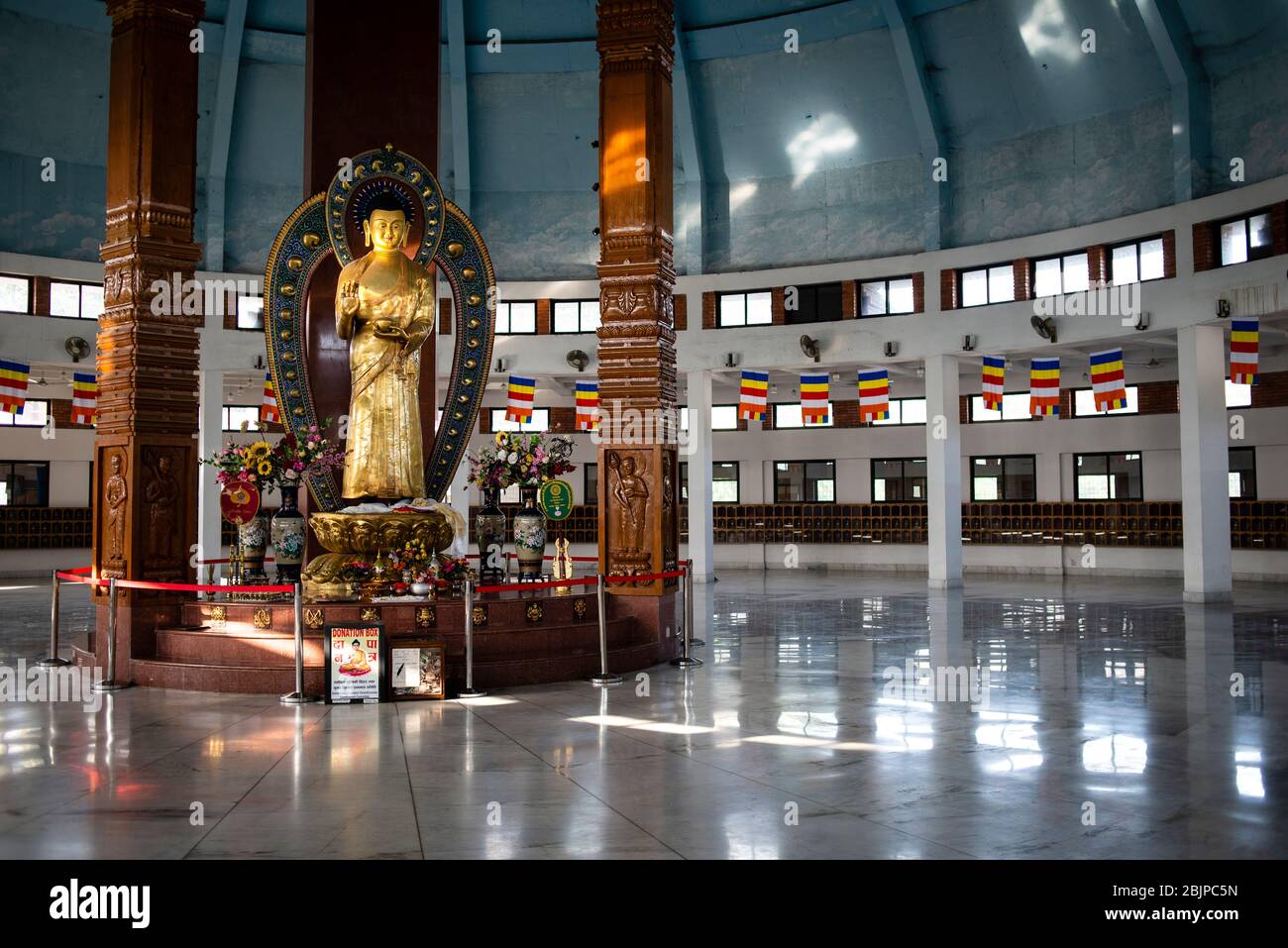 Lumbini Monastic Zone, Lumbini, Nepal. Lumbini is one of the worlds ...