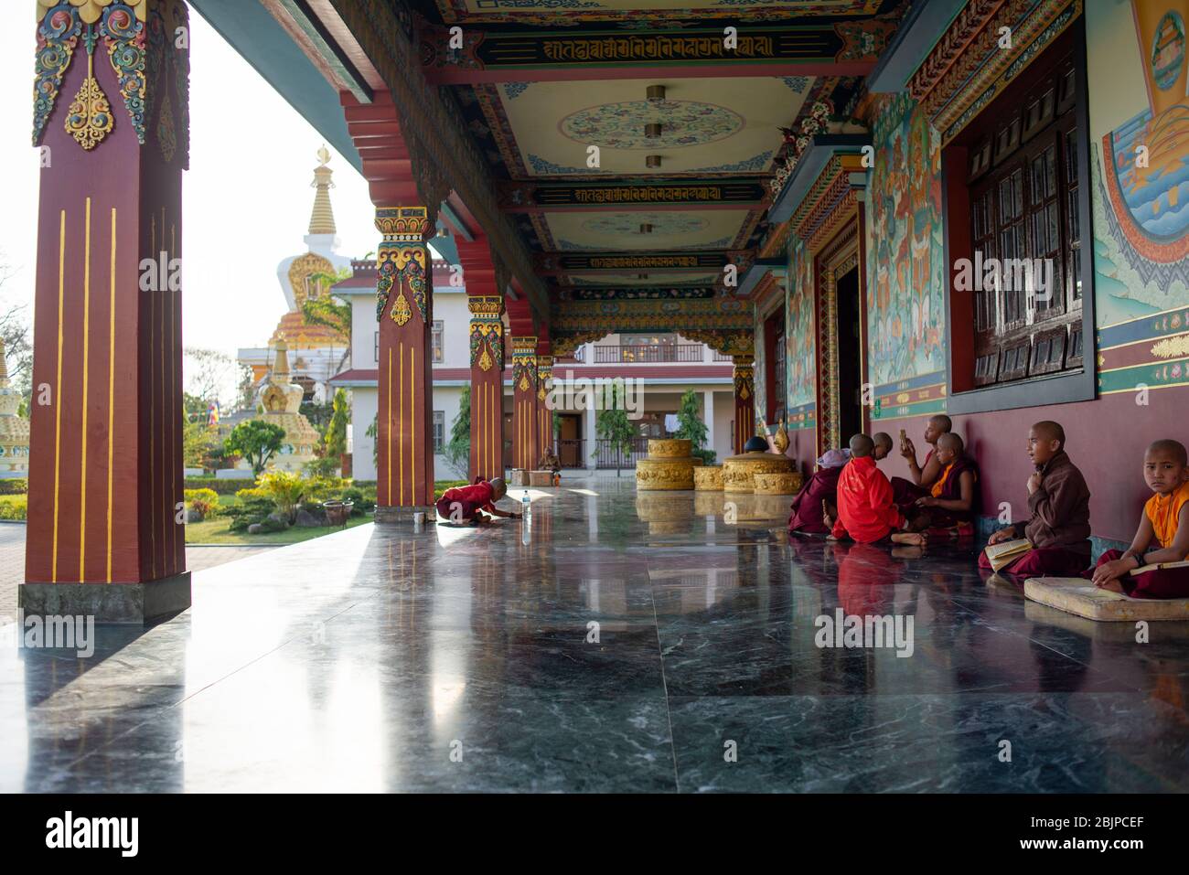 Karma samtenling monastery hi-res stock photography and images - Alamy