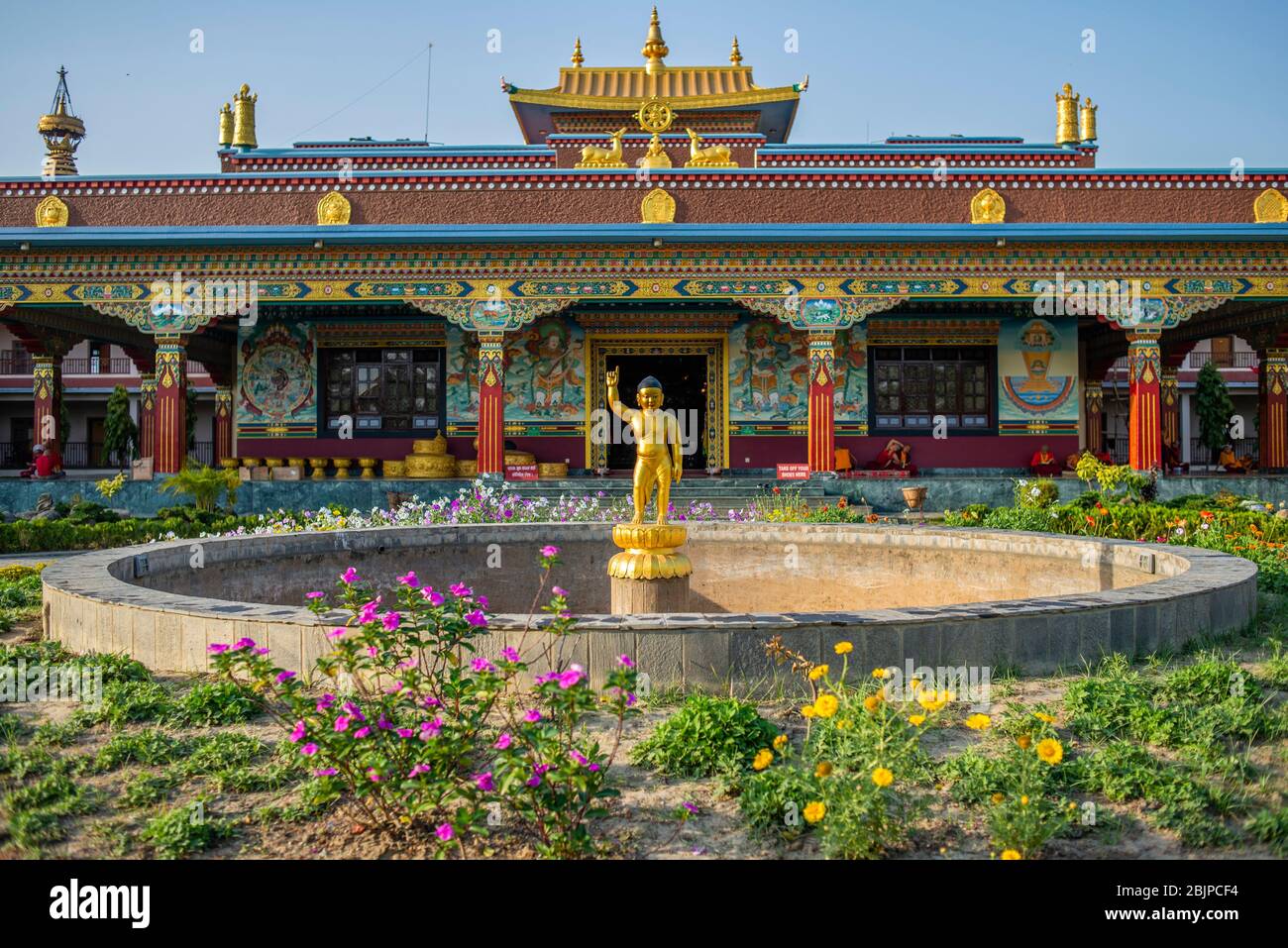 Karma Samtenling Monastery, Lumbini Monastic Zone, Lumbini, Nepal ...
