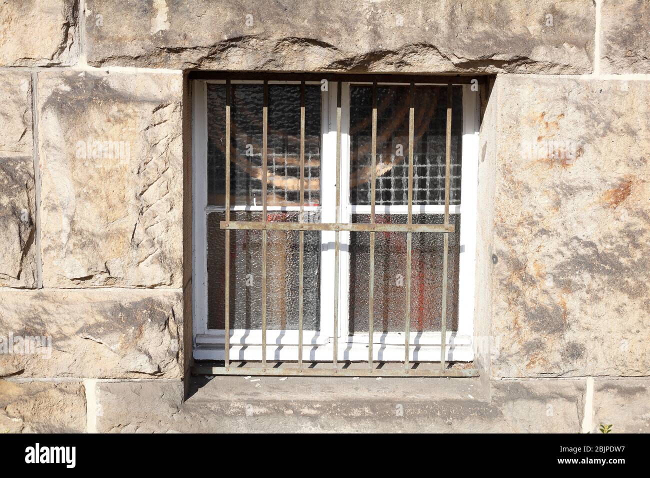 Old basement window with window grille, Germany, Europe Stock Photo - Alamy