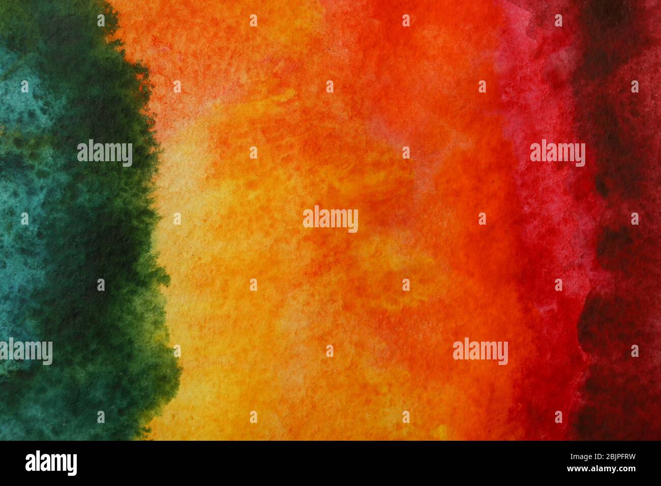 Abstract rainbow painting Stock Photo - Alamy