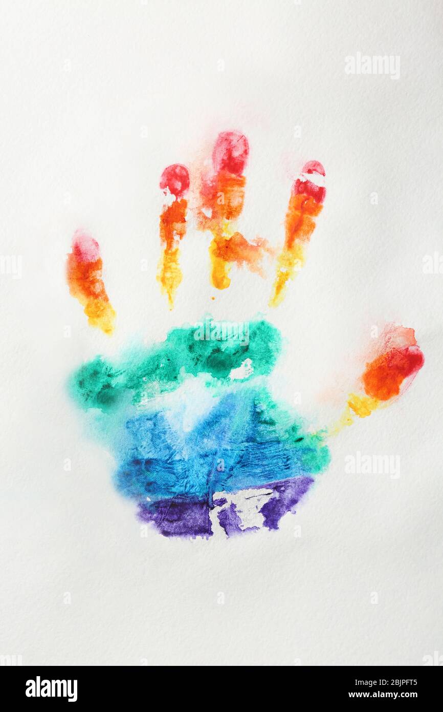 Handprint craft hi-res stock photography and images - Alamy