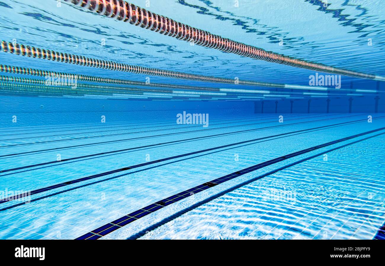 Swimming Pool Underwater Lanes