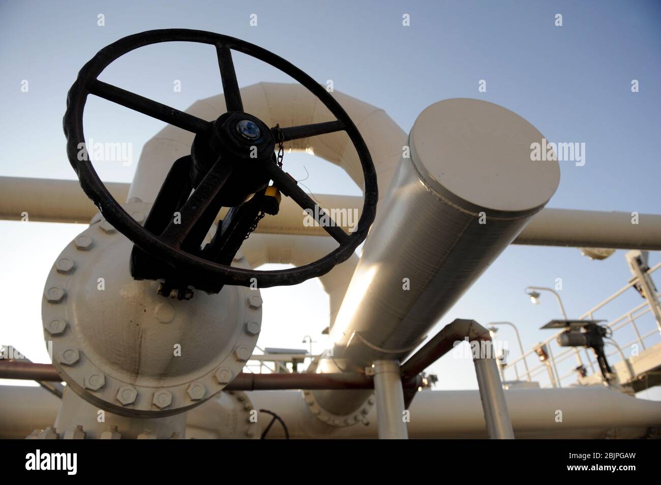 ***FILE PHOTO*** A part of the Central Crude Oil Tank Farm in ...