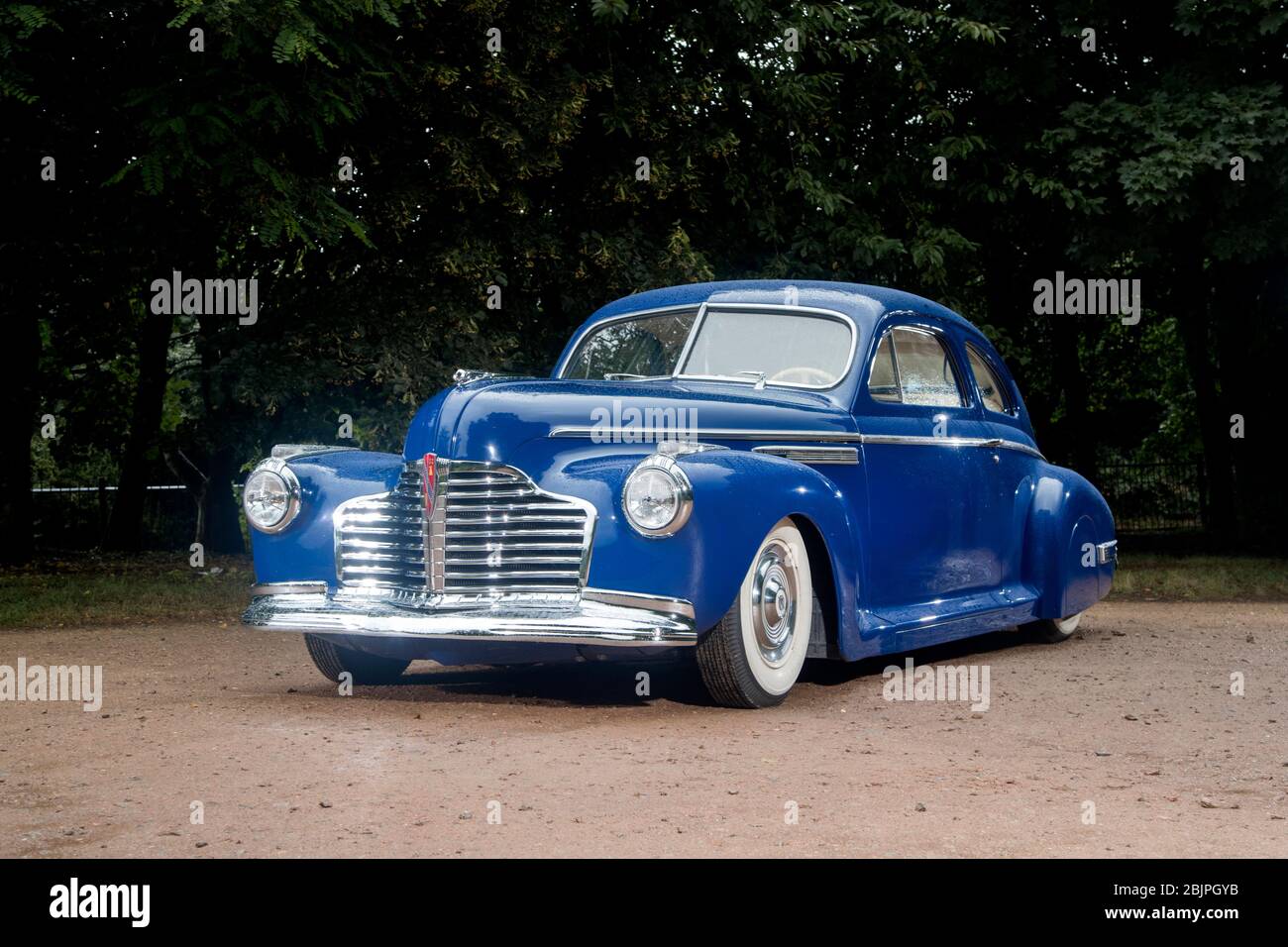 1941 Buick Eight coupe based custom car Stock Photo - Alamy