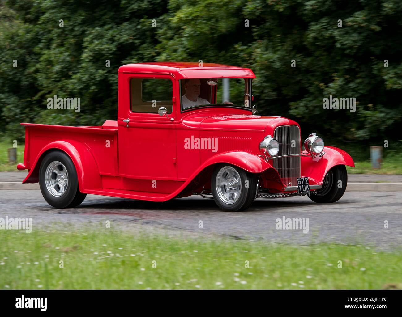1932 ford model b red hi-res stock photography and images - Alamy