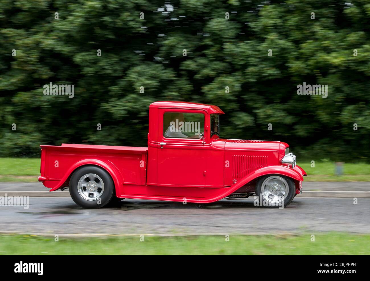 1932 Ford Model B pickup truck based hot rod Stock Photo - Alamy