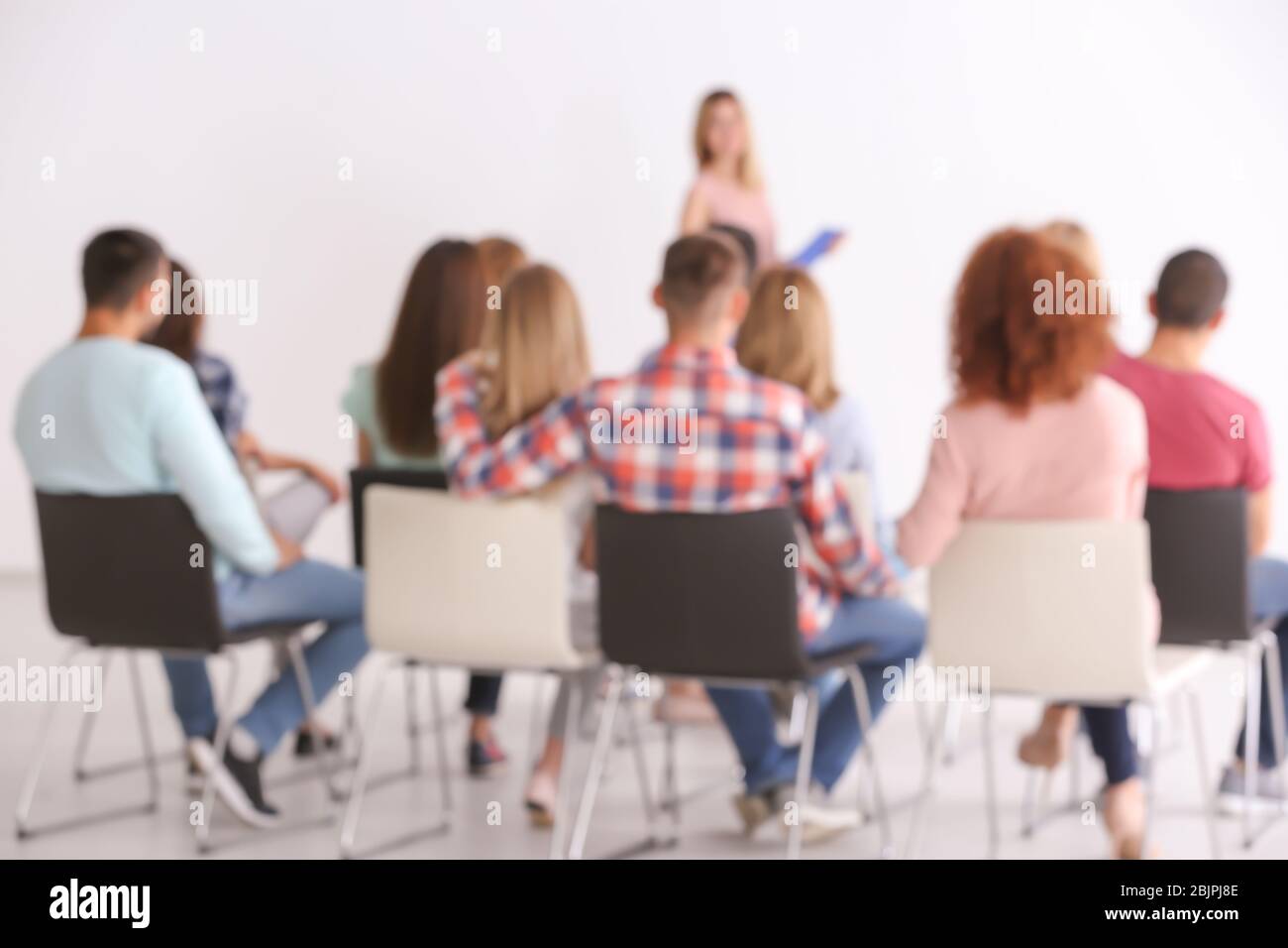 Workplace training blurred background hi-res stock photography and ...