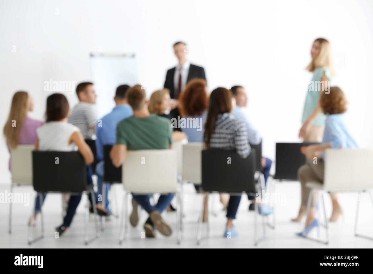 Workplace training blurred background hi-res stock photography and ...
