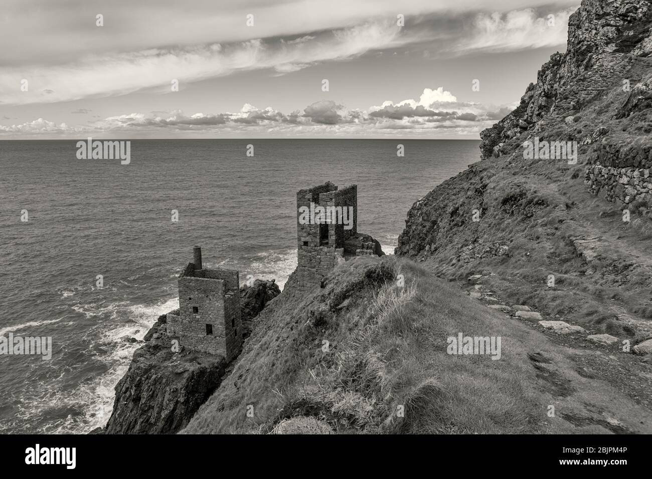 Crown's Engine Houses, Botallack Mine, St Just, Penwith Peninsula ...