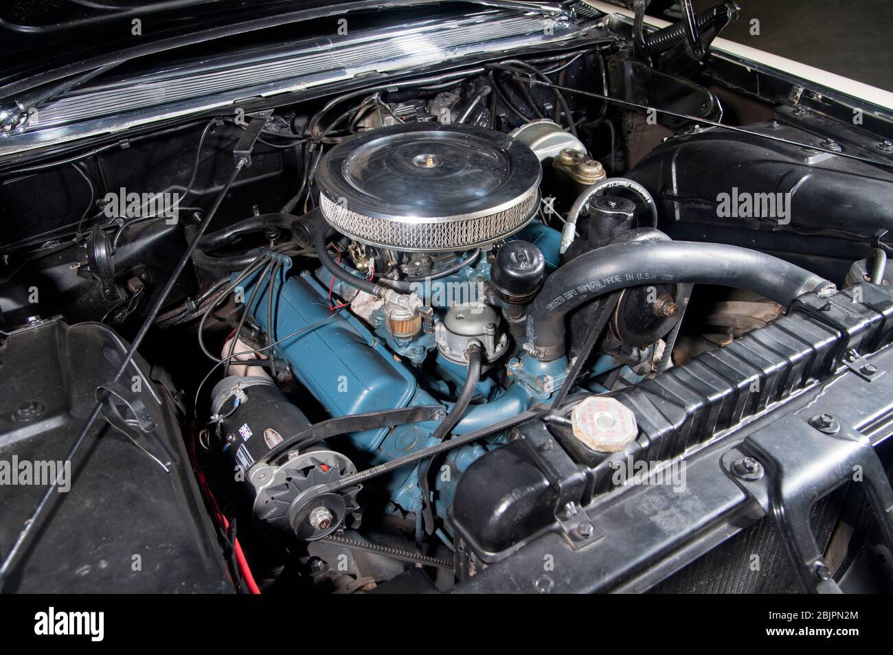 1962 Miller Meteor hearse conversion based on a Cadillac Stock Photo ...