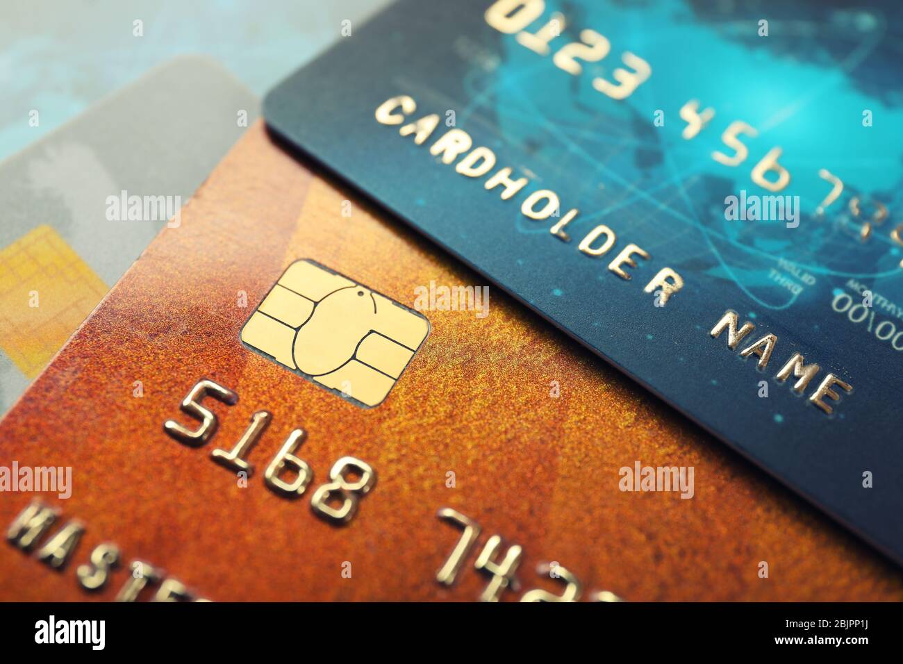Credit cards, close up view Stock Photo - Alamy
