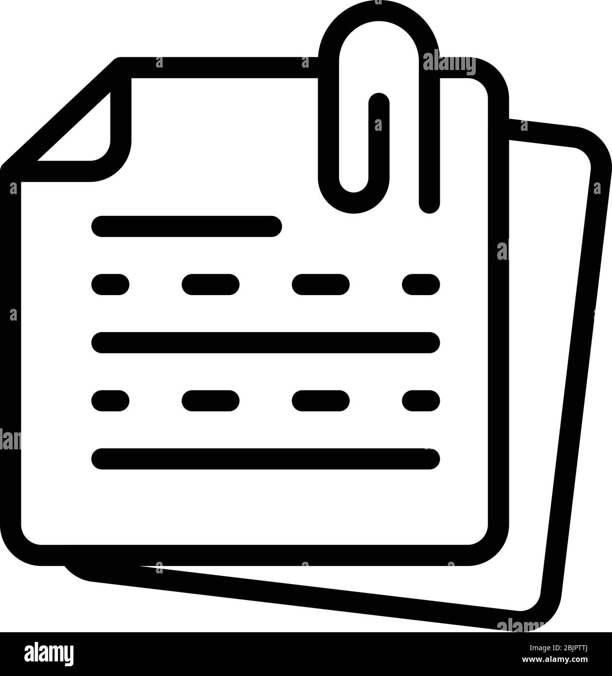 Inscription paper icon, outline style Stock Vector Image & Art - Alamy