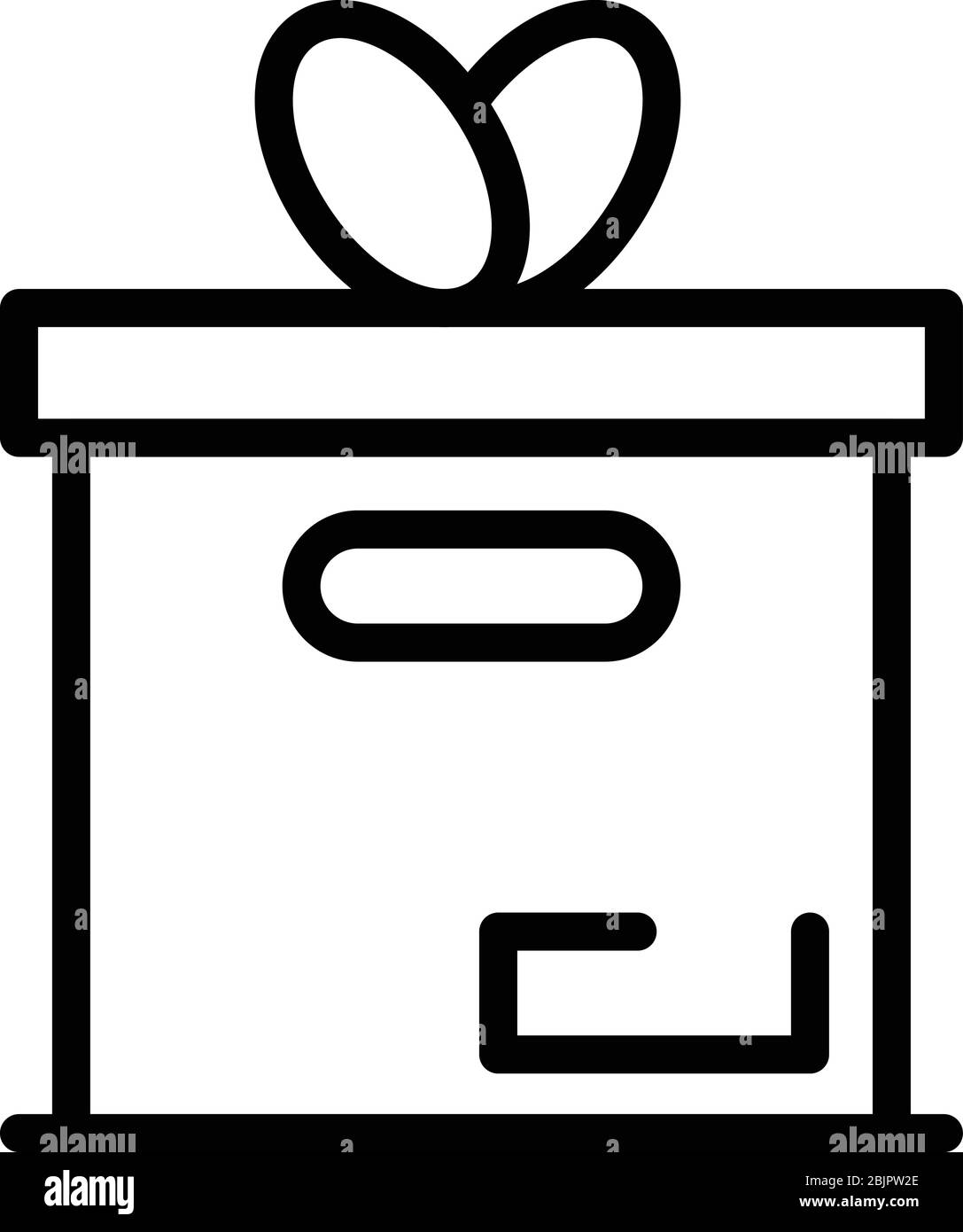 Gift product box icon, outline style Stock Vector Image & Art - Alamy
