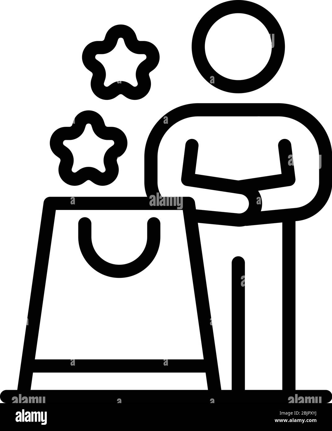 Marketing manager icon, outline style Stock Vector Image & Art - Alamy