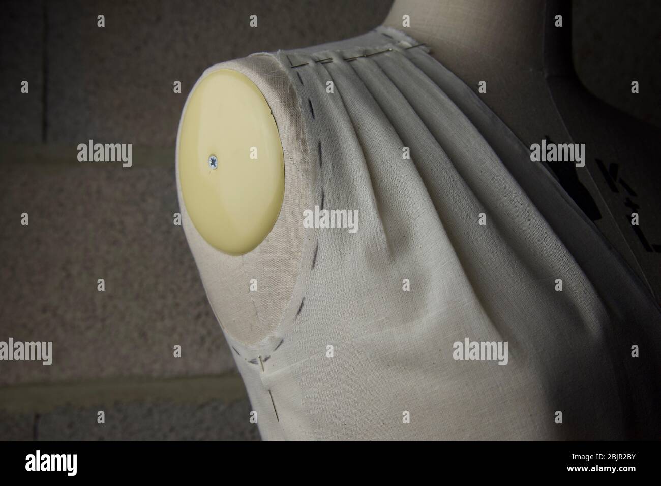 Pattern Making (fashion) — a calico toile, or clothing prototype on a ...