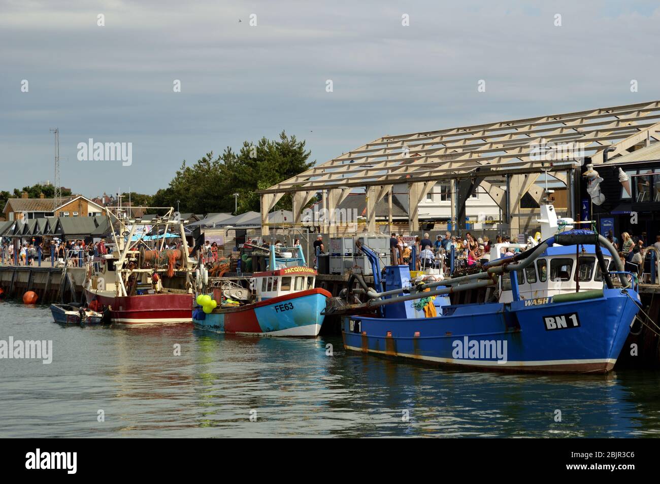 water front at whitstable Stock Photo - Alamy