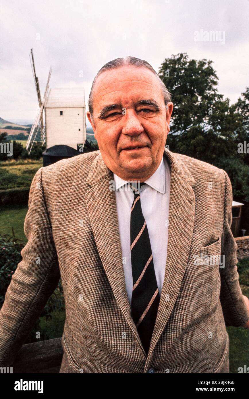 Henry Longhurst golf writer and BBC commentator at his home the Clayton ...