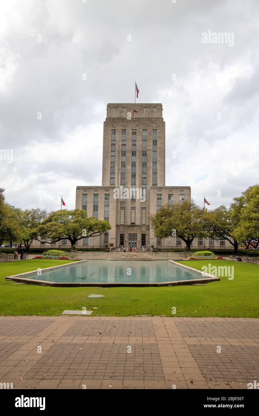 Houston city hall hi-res stock photography and images - Alamy