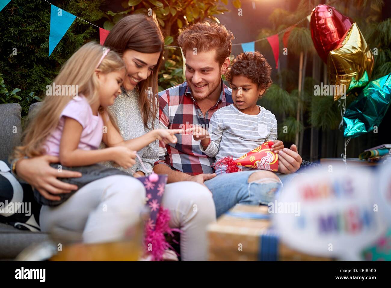 kids playing, touching each others index fingers. fun, playing, contact ...