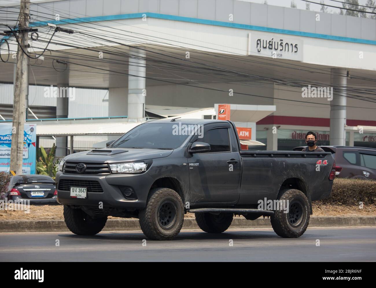 Chiangmai, Thailand - March 25 2020: Private Pickup Truck Car Toyota ...