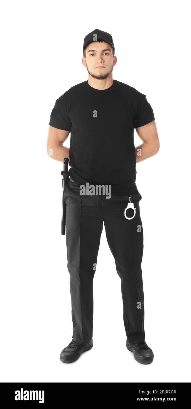Security guard Cut Out Stock Images & Pictures - Alamy