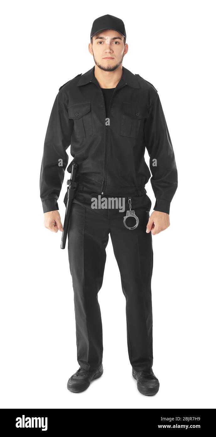 Security guard Cut Out Stock Images & Pictures - Alamy