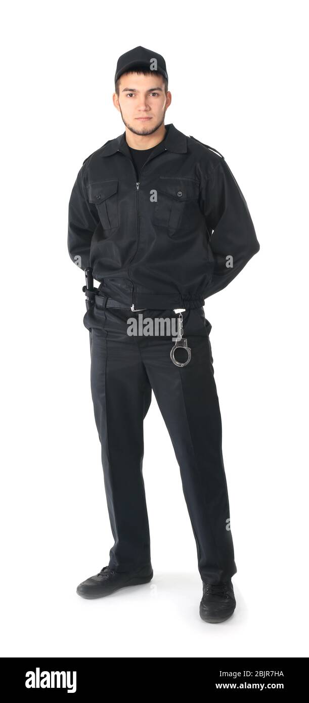 Security guard Cut Out Stock Images & Pictures - Alamy