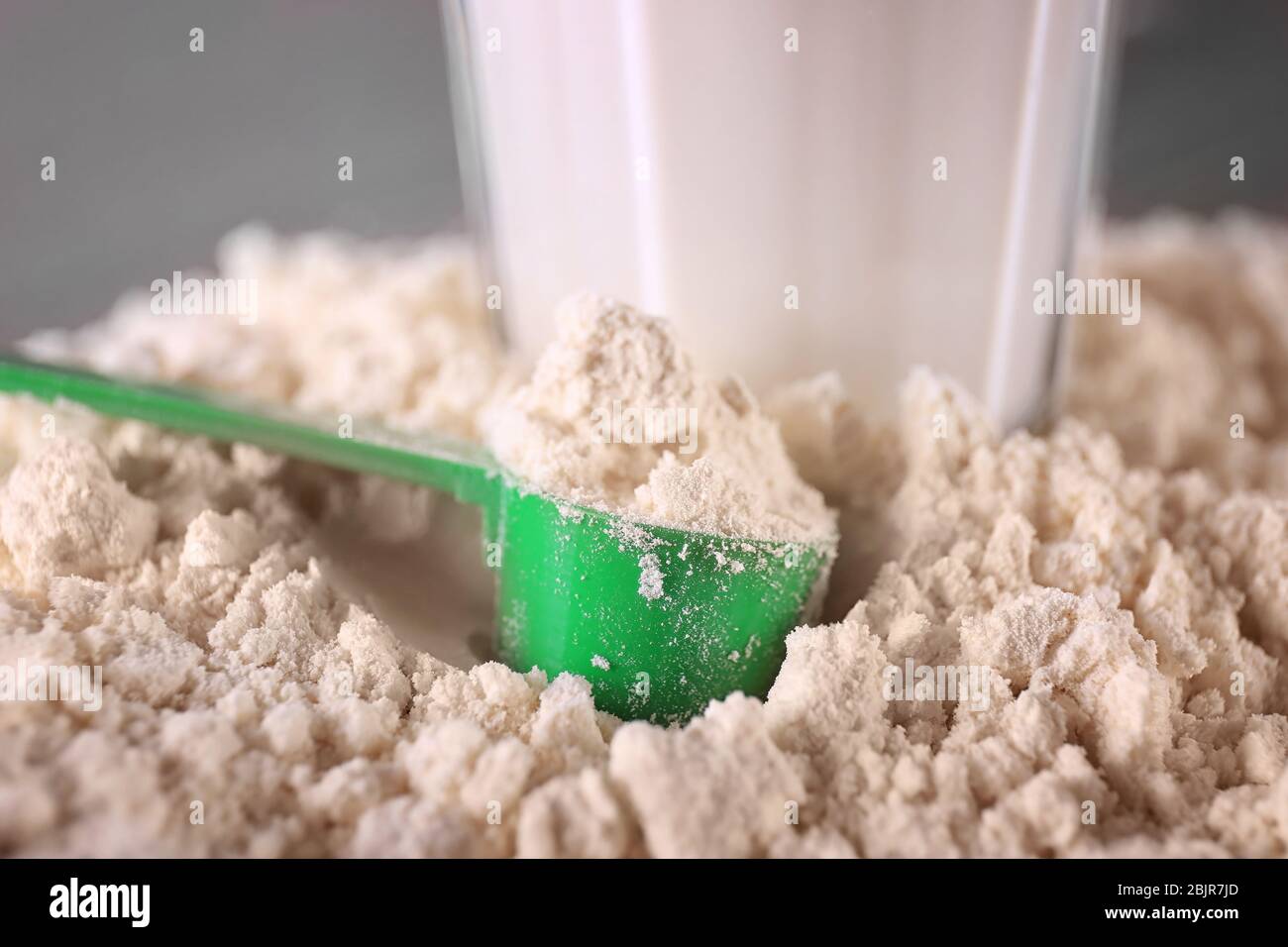 Protein powder scoop glass hi-res stock photography and images - Alamy
