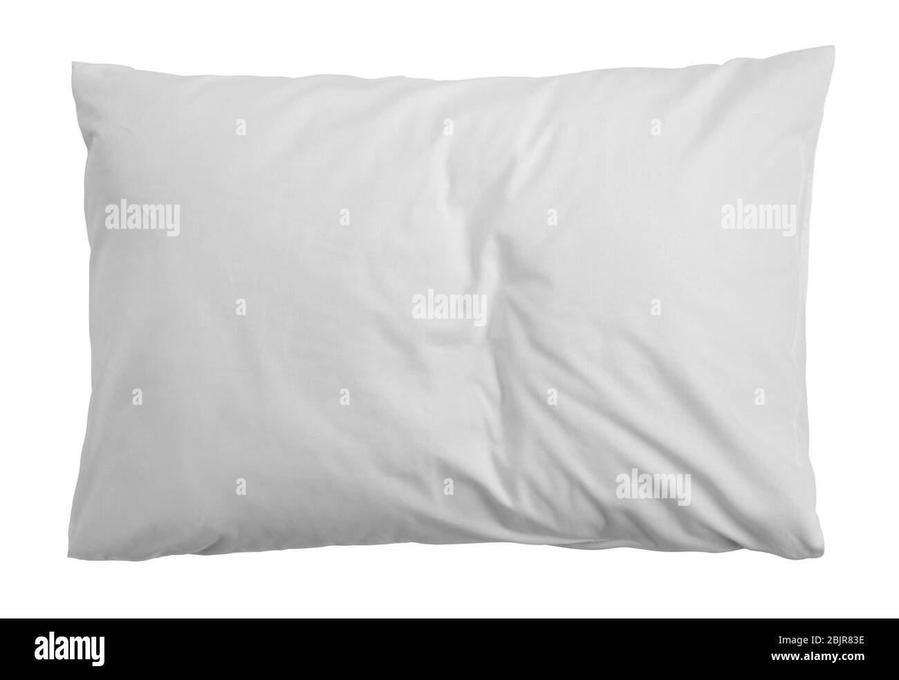Blank soft pillow on white background Stock Photo - Alamy