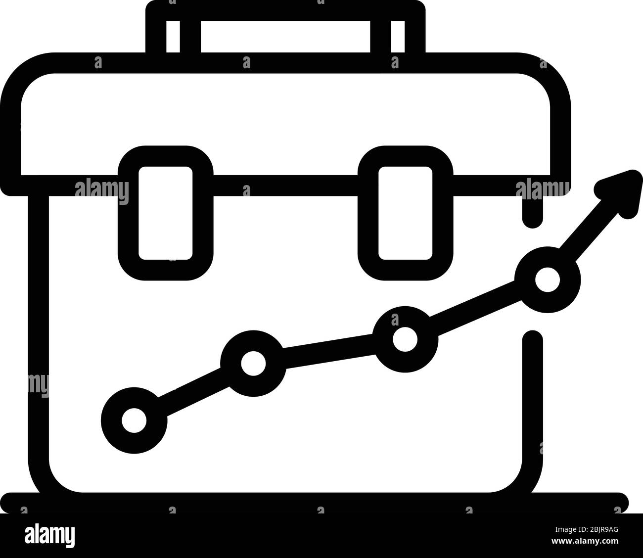 Methodology leather bag icon, outline style Stock Vector Image & Art ...