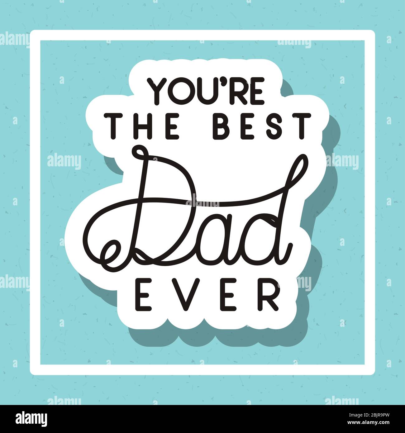 Best dad ever frame vector design Stock Vector Image & Art - Alamy