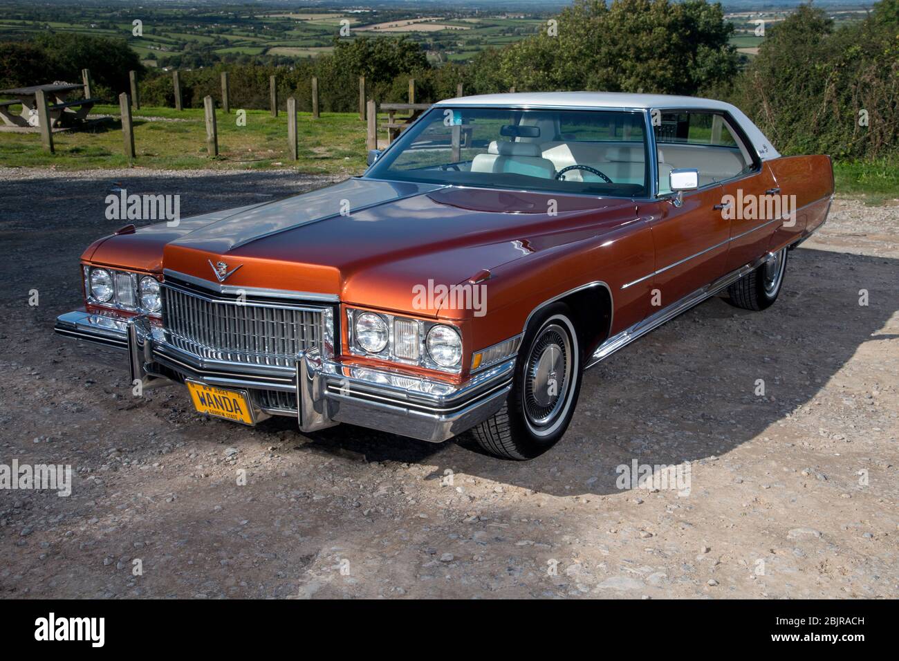 1973 Cadillac Sedan DeVillle classic American luxury car Stock Photo ...