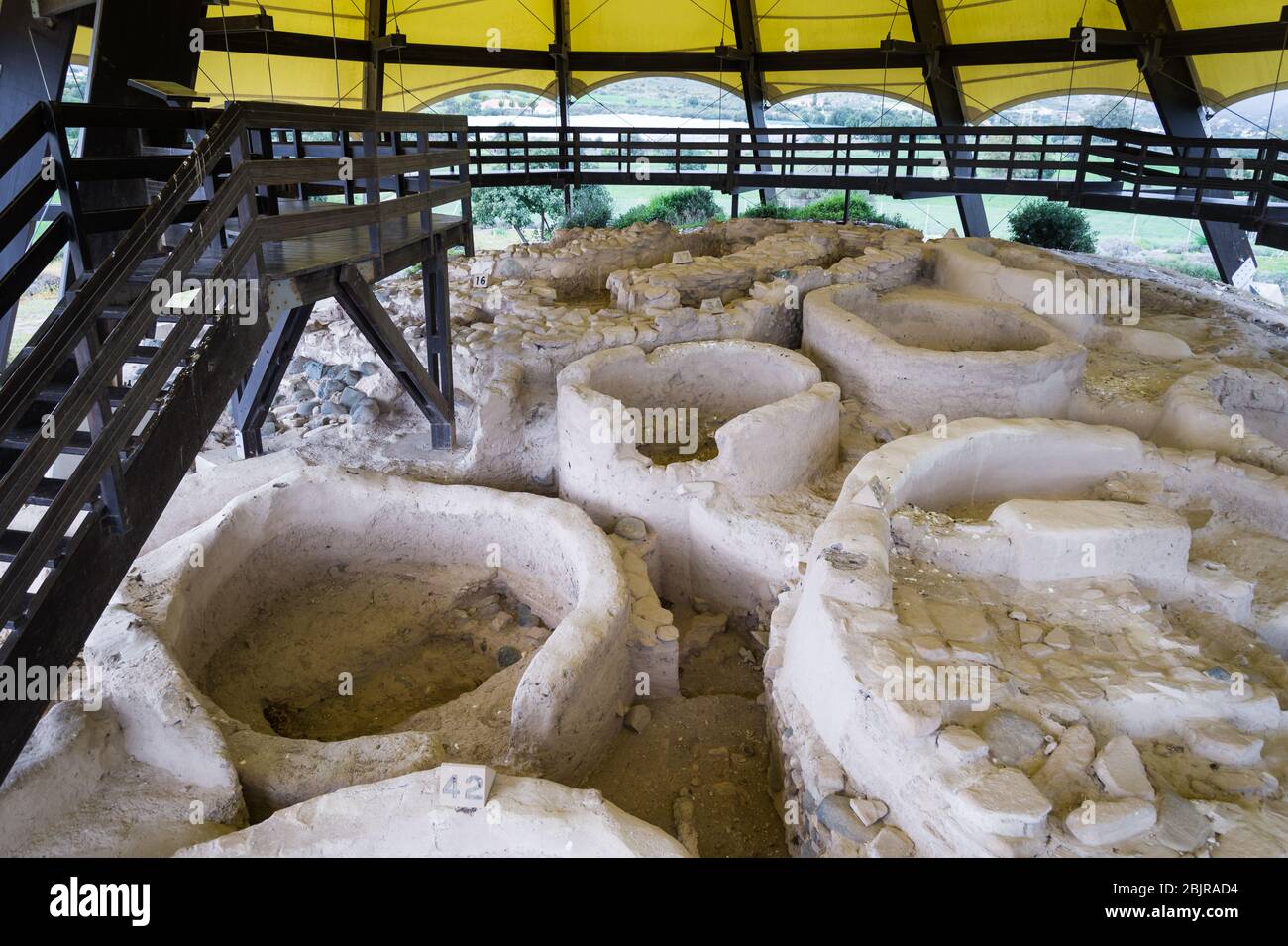 Kalavasos-Tent Archaeological Site, a prehistoric neolithic ...