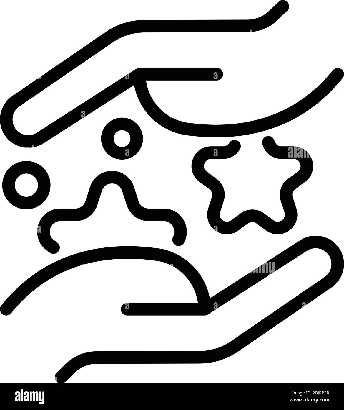 Coffee shop working young person Stock Vector Images - Alamy