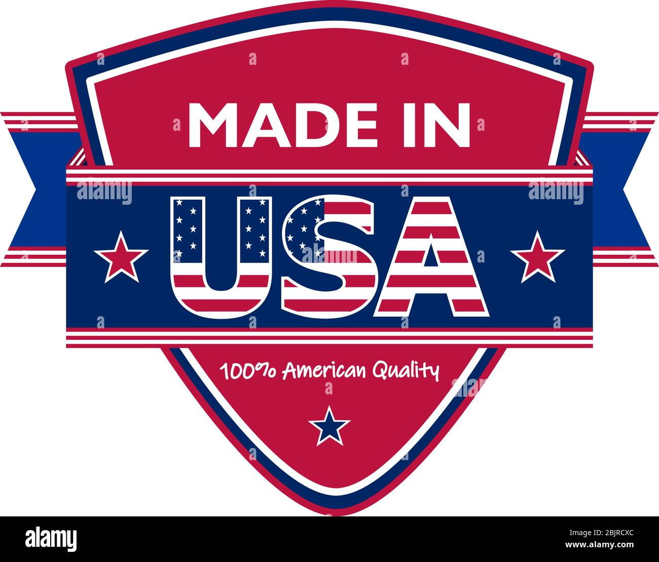 American made sticker hi-res stock photography and images - Alamy