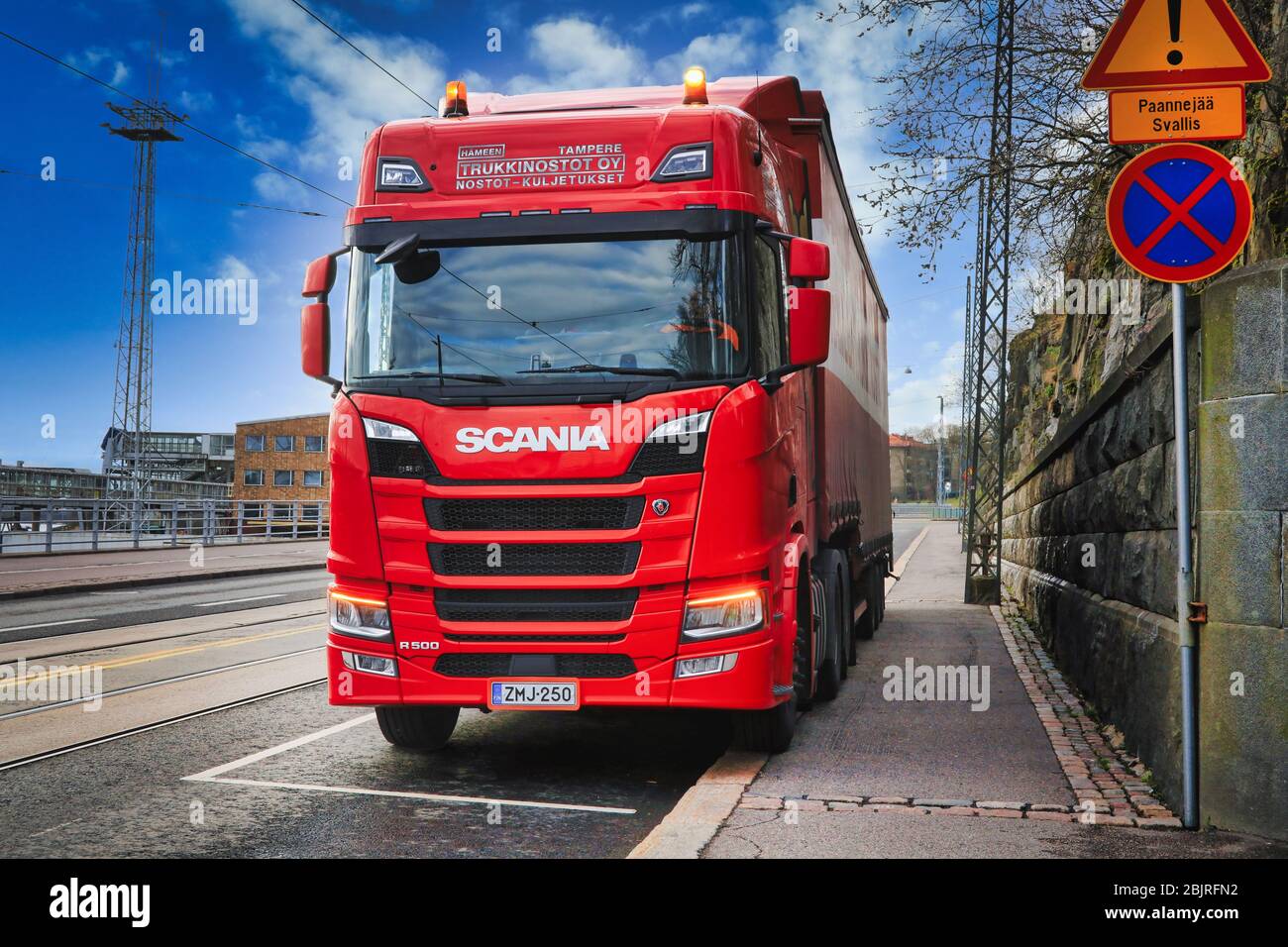 Scania truck front semi truck 2020 hi-res stock photography and images ...