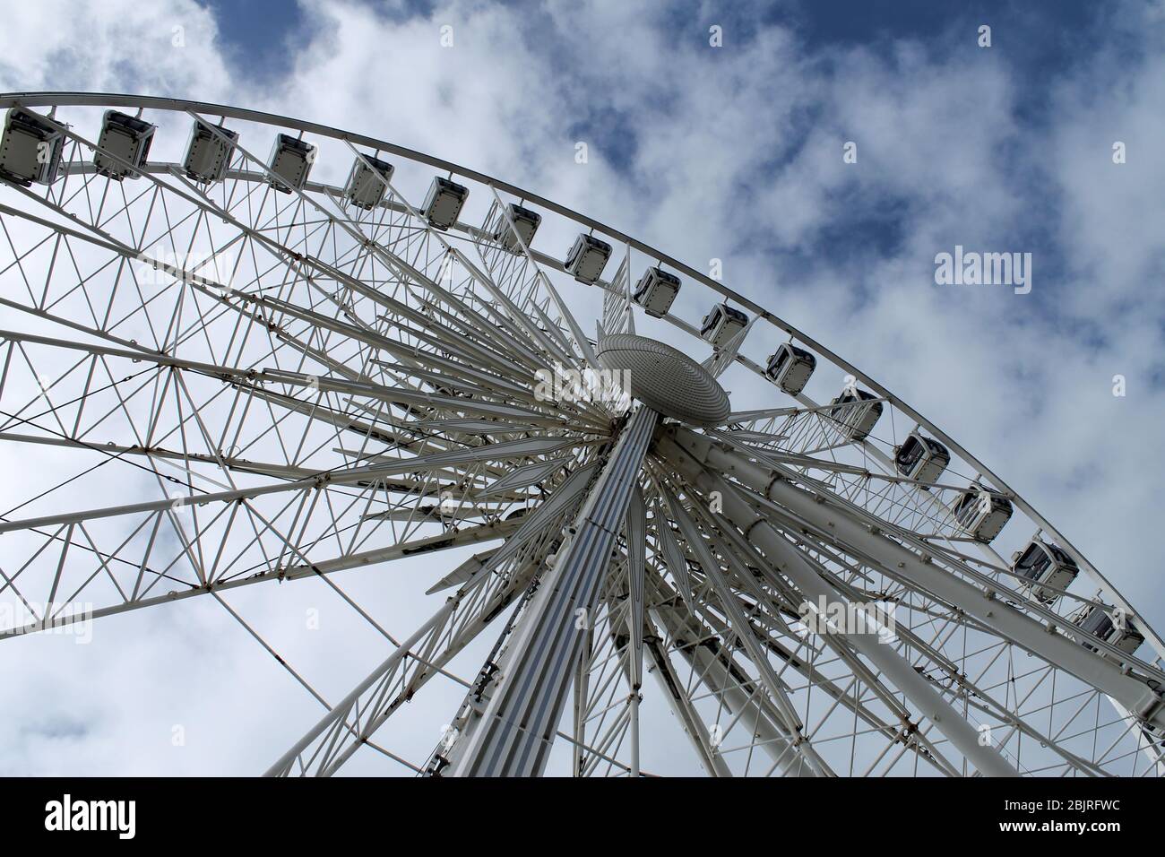 Ferries Wheel at the beach, UK Stock Photo - Alamy