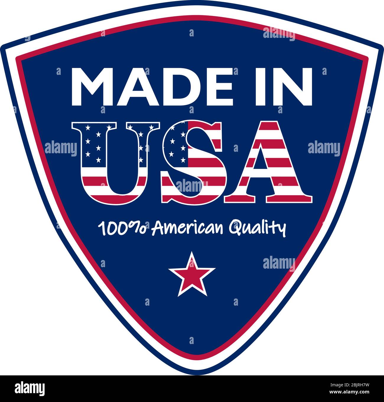 American made sticker hi-res stock photography and images - Alamy