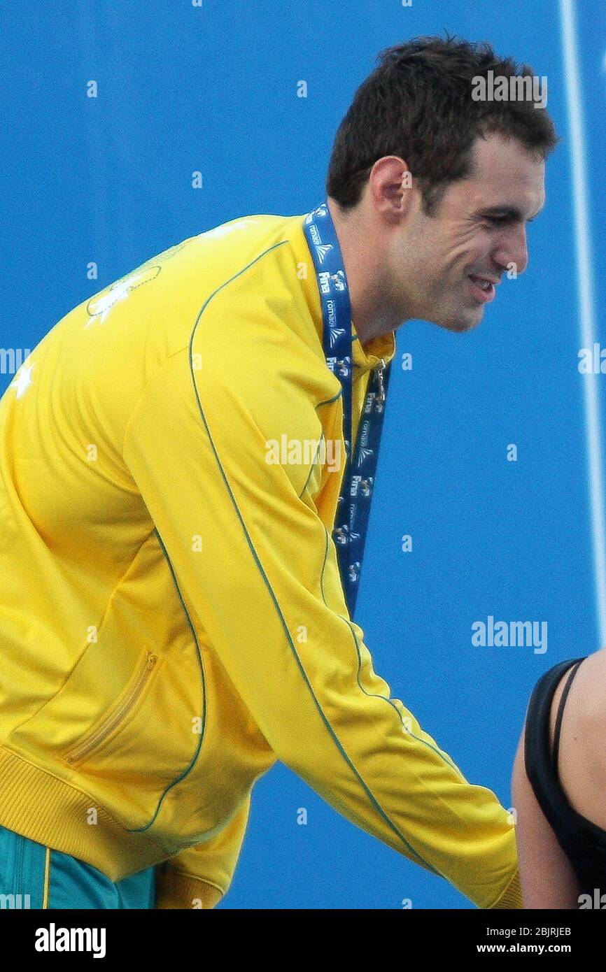 Matthew Targett of Australia During in Podium 50 M Butterfly Men World ...