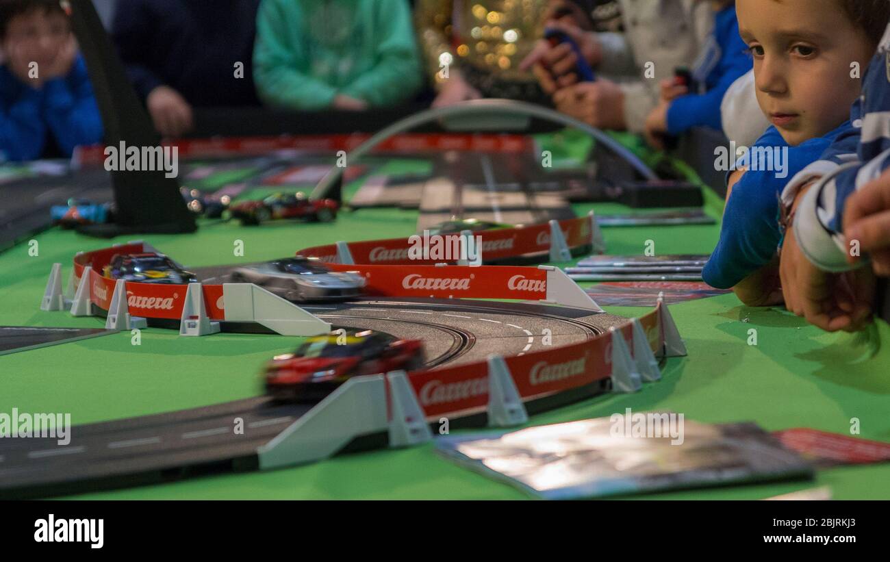 Toy's show event in Milan Stock Photo - Alamy