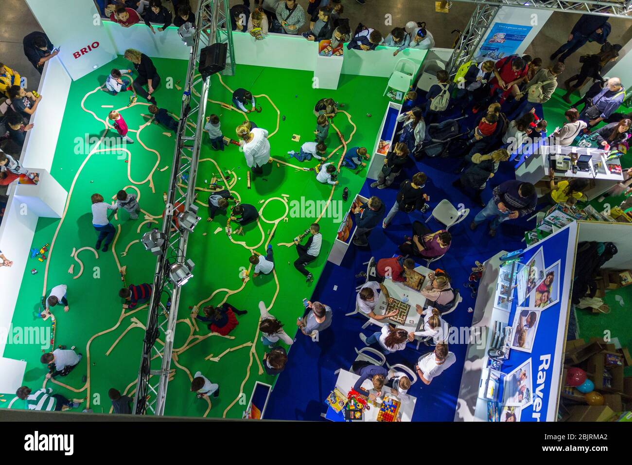 Toy's show event in Milan Stock Photo - Alamy